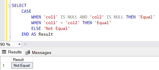 IS [NOT] DISTINCT FROM New T-SQL Enhancements in SQL Server